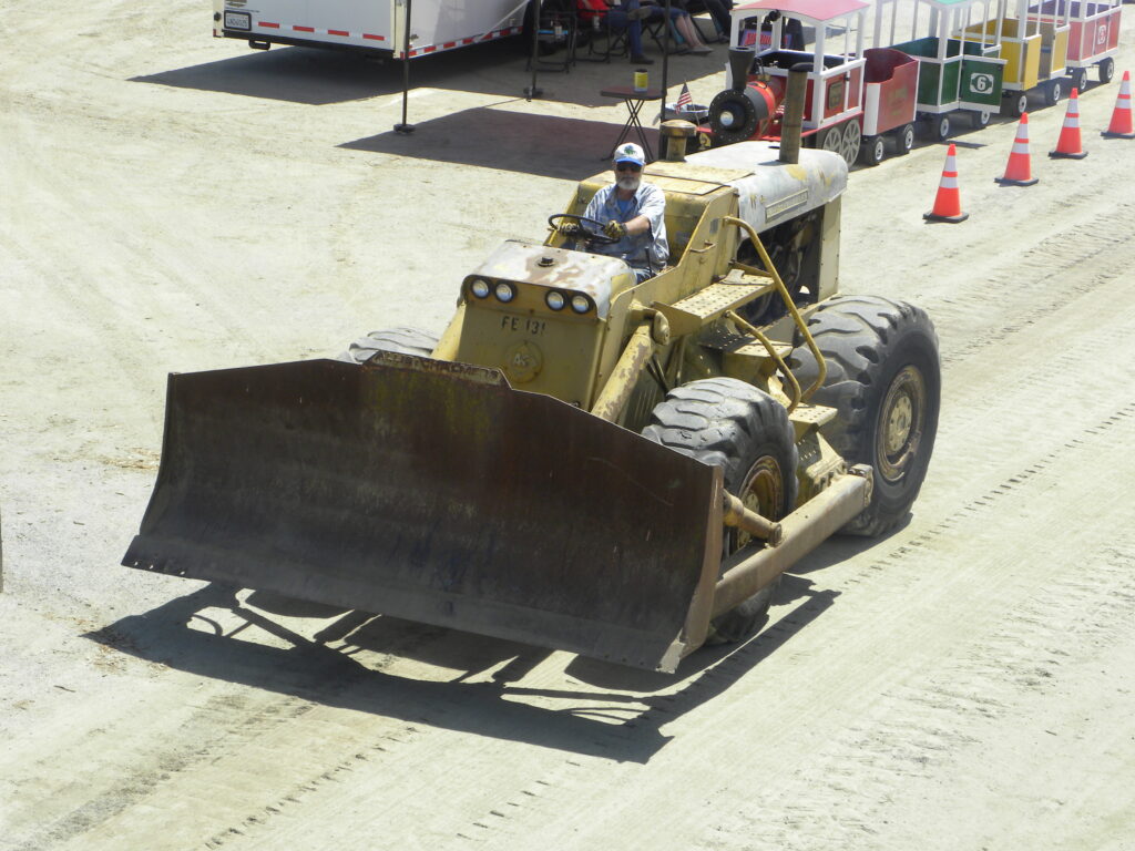 Earth moving demonstration