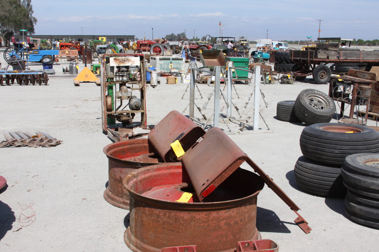 Antique equipment auction